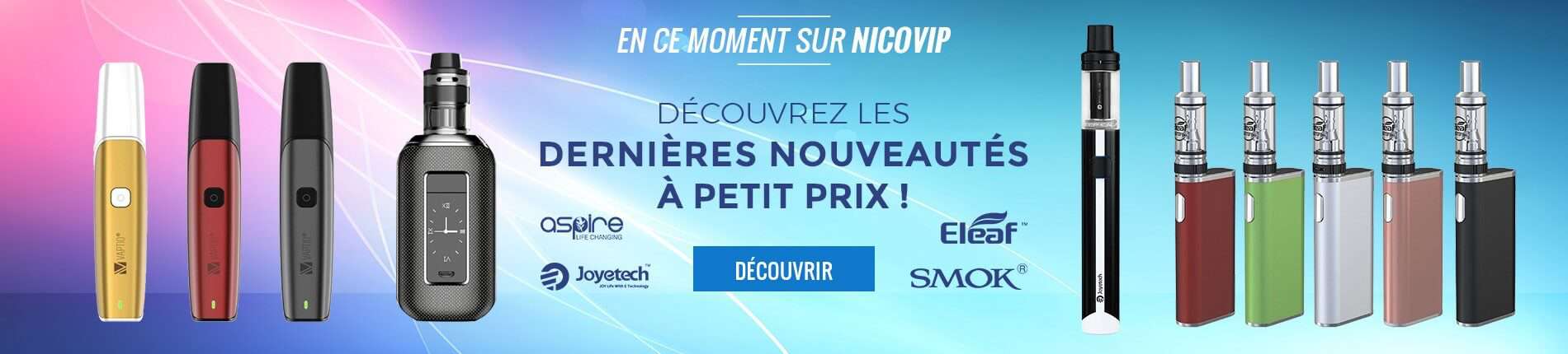Nicovip.com : vente d'e-cigarette et e-liquide 100 % français